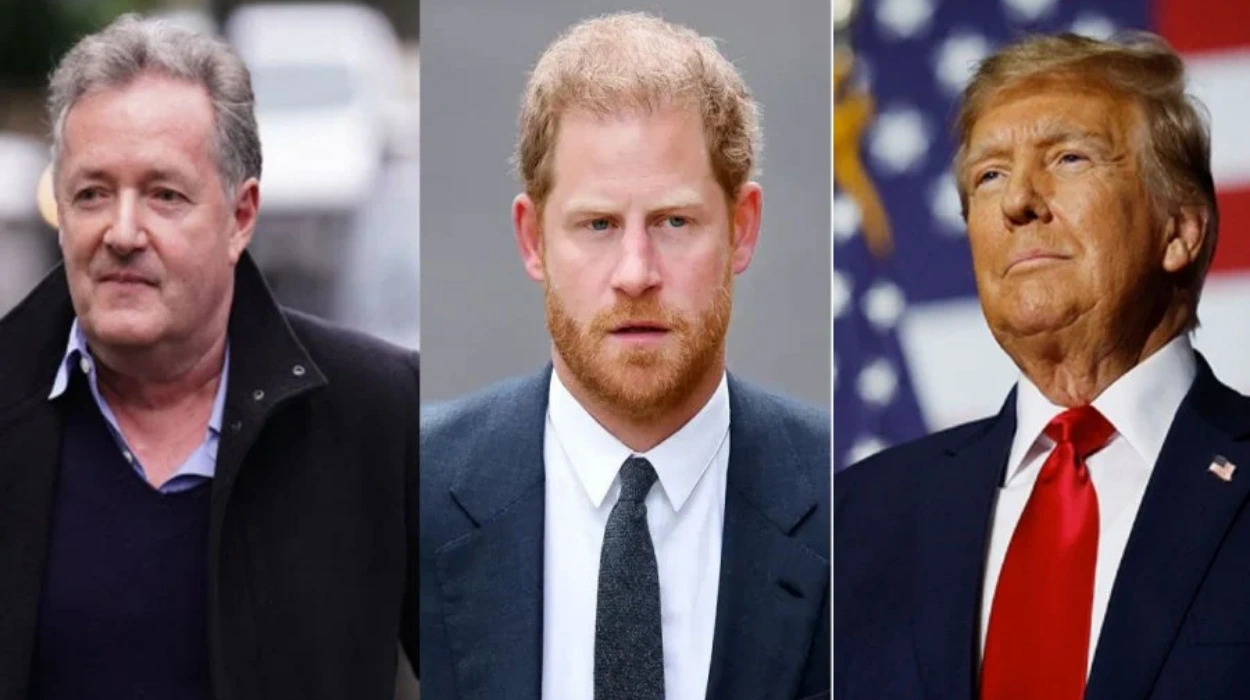 Piers Morgan Issues Blunt Response to Trump over Prince Harry Comments